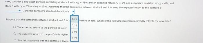 Solved 6. Calculating a beta coefficient for a single stock | Chegg.com