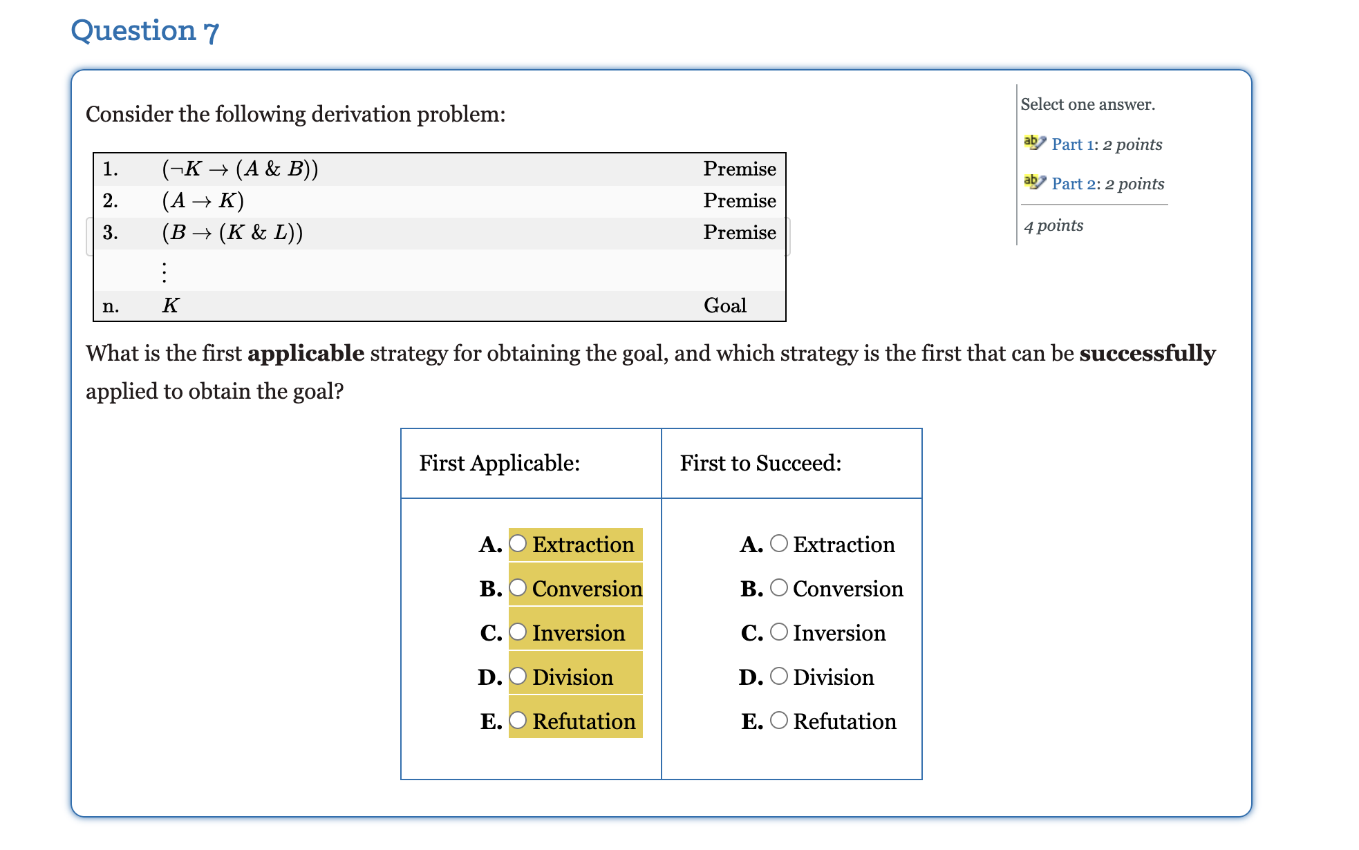Consider the following derivation problem:What is the | Chegg.com