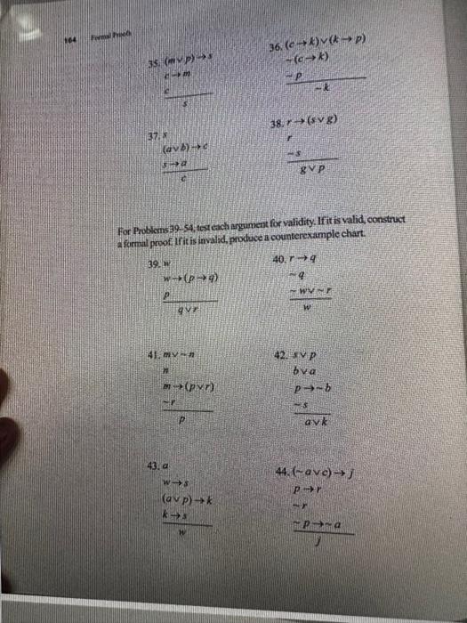 Solved reand zised 38,r→(5∨g)37.3rb5→a(avb)→dg∨P−3 For. | Chegg.com