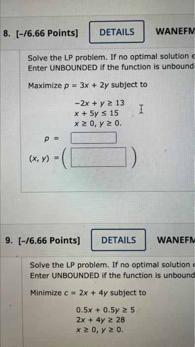 Solved Set up the objective function and the constraints, | Chegg.com