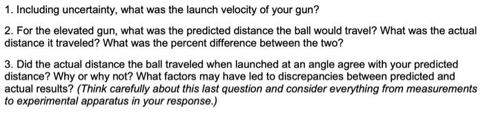 EQUIPMENT DESCRIPTION: SPRING-LOADED GUN 'cannon' In | Chegg.com