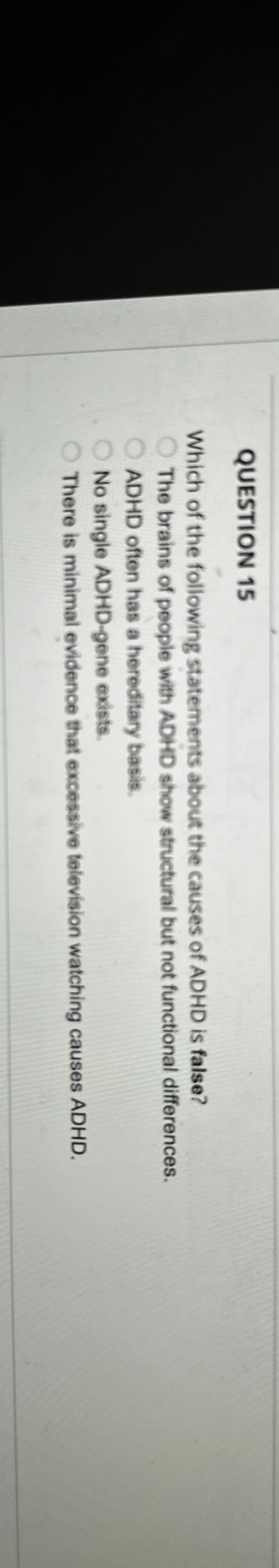 Solved QUESTION 15Which of the following statements about | Chegg.com Solved QUESTION 15Which of the following statements about | Chegg.com