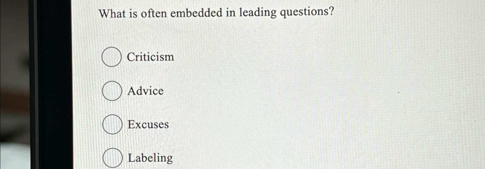 Solved What is often embedded in leading | Chegg.com