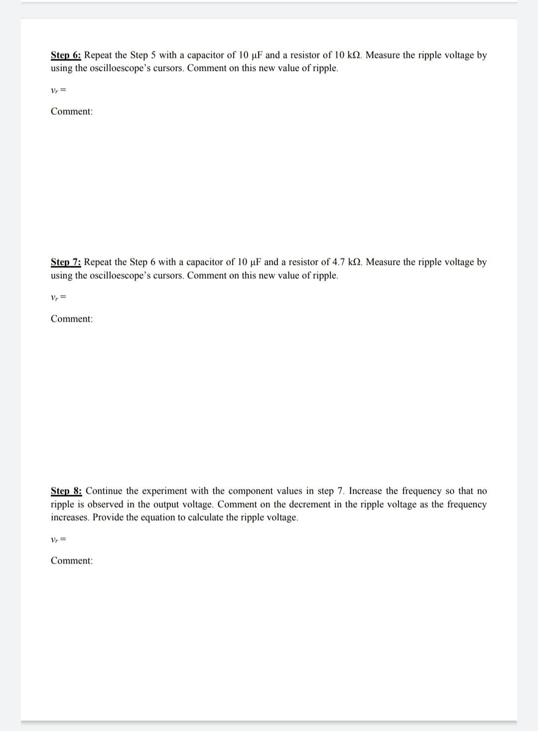 Solved EXPERIMENT 1 Diode Applications: Rectifiers, Clippers | Chegg.com