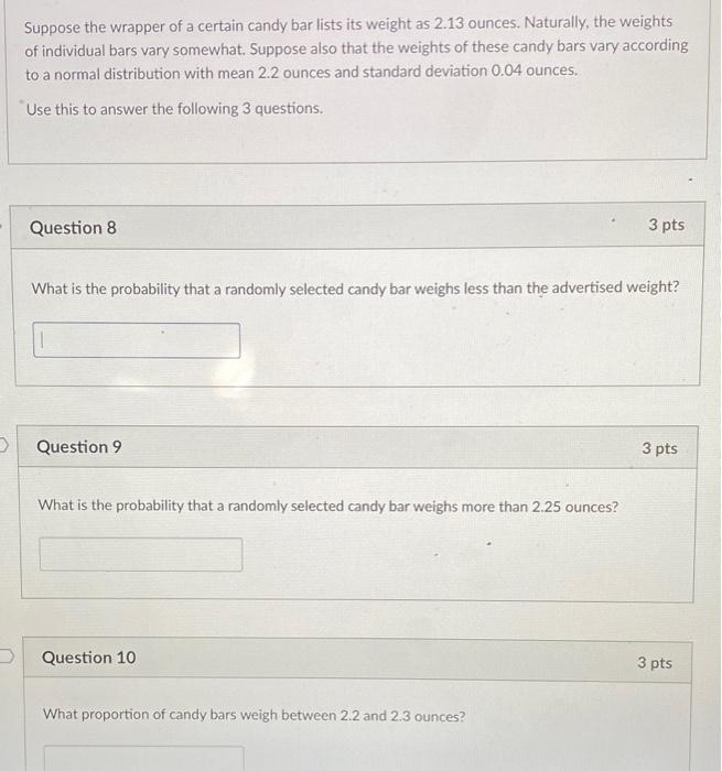 Solved Suppose the wrapper of a certain candy bar lists its | Chegg.com