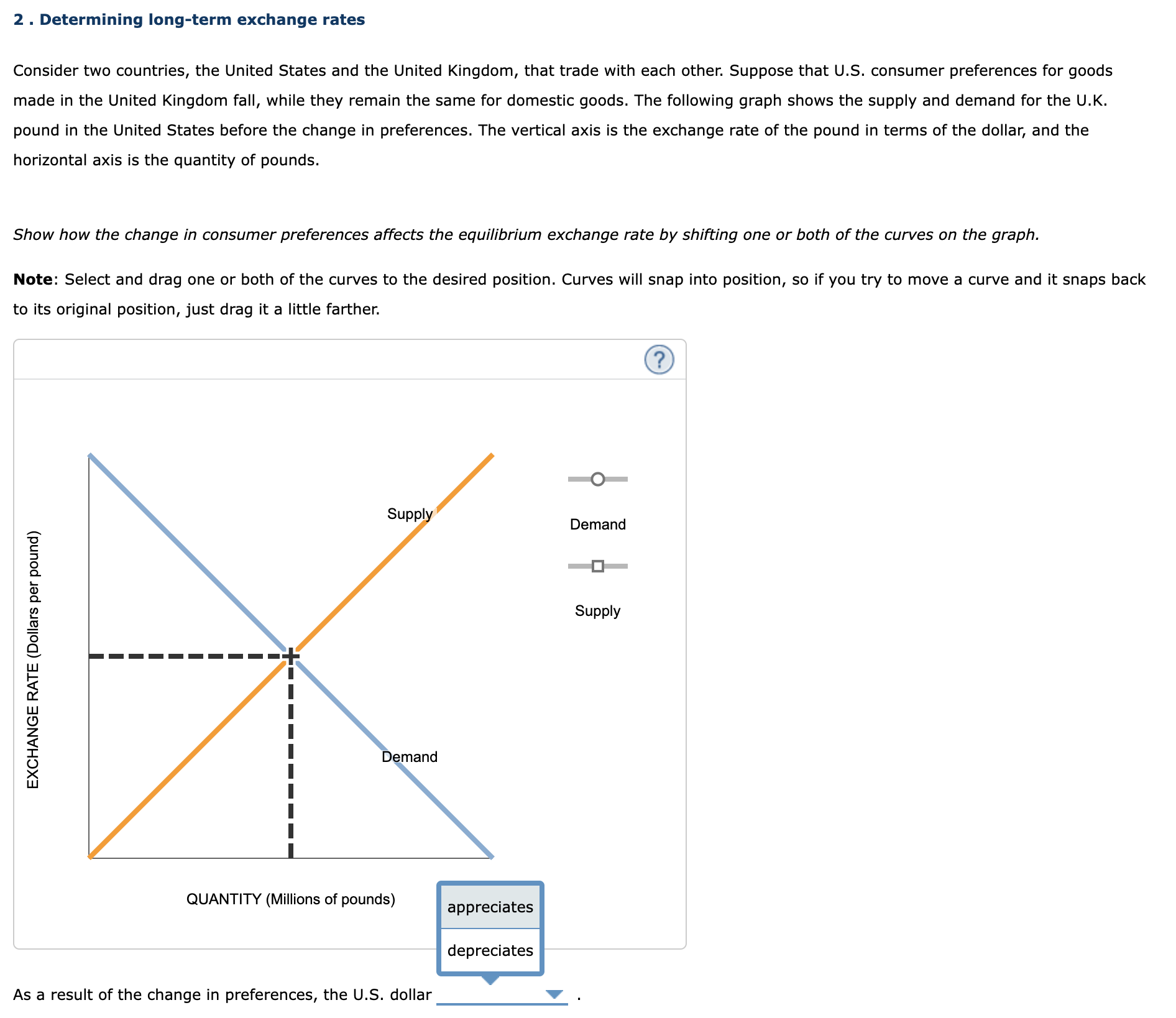 Solved DRAW THE GRAPH PLZ!2 . ﻿Determining long-term | Chegg.com