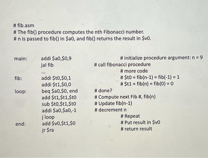 Solved - Convert the high-level function of Fibonacci Teries | Chegg.com