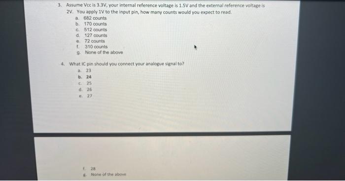 Solved 2. When comparing a Successive Approximation ADC with | Chegg.com