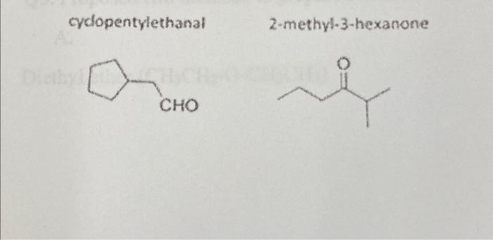 Solved 2-methyl-3-hexanone | Chegg.com