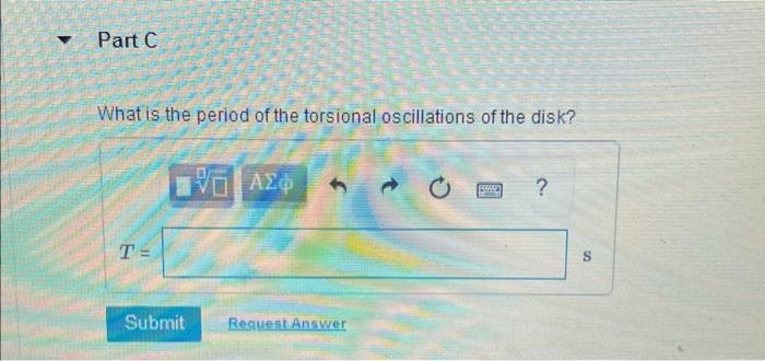 Solved A uniform, solid metal disk of mass 6.50 kg and | Chegg.com