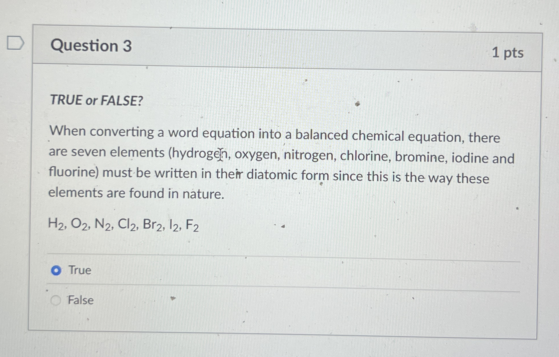 Solved Question 31 ﻿ptsTRUE or FALSE?When converting a word | Chegg.com