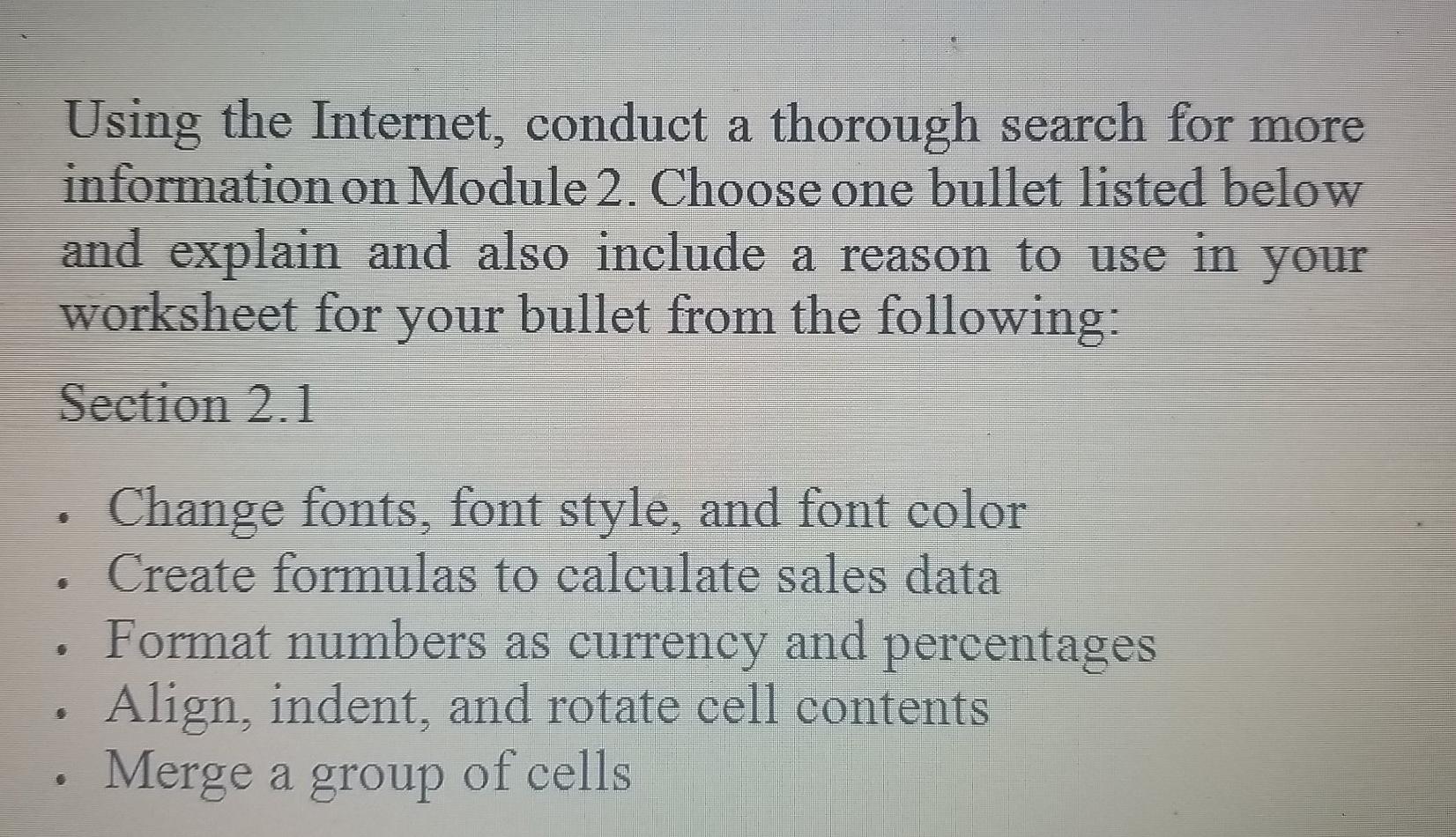 Solved Using the Internet, conduct a thorough search for | Chegg.com