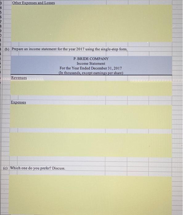 Solved F 1 А в с E E4-5 (LO2.3) Multiple-Step and | Chegg.com