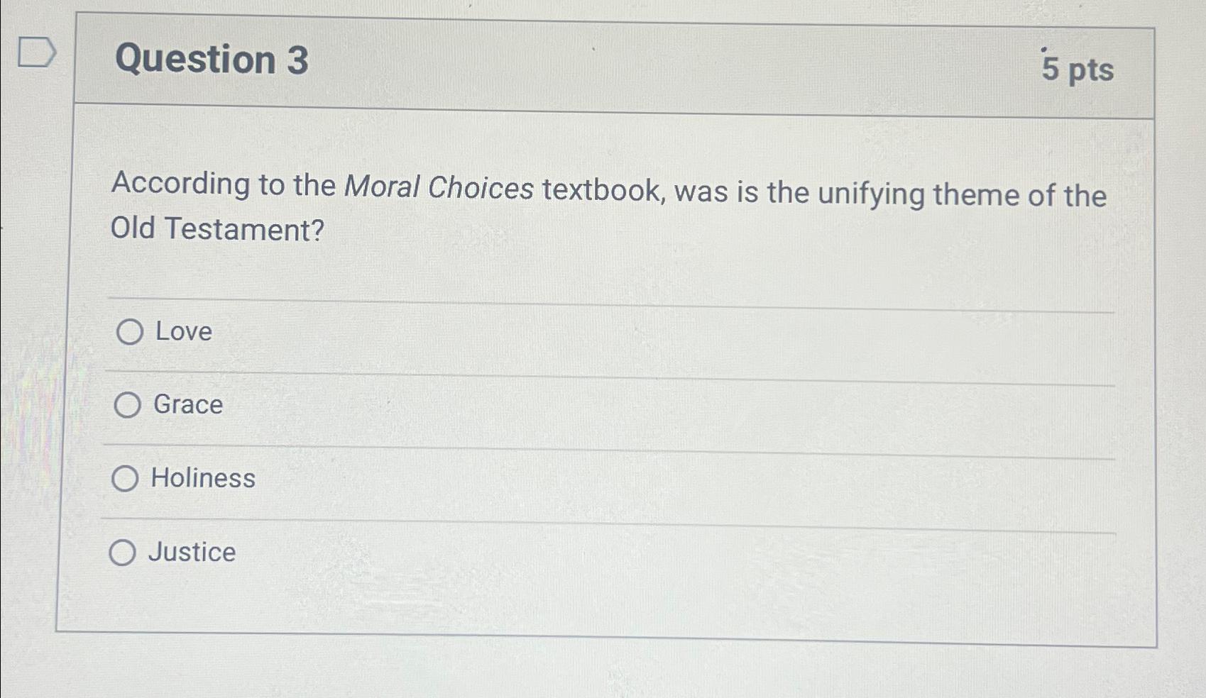 Solved Question 35 ﻿ptsAccording to the Moral Choices | Chegg.com