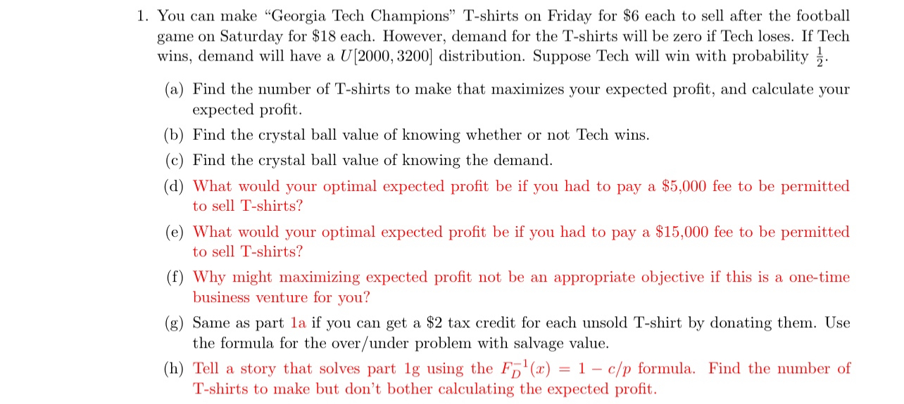 Solved Mechanics parts in black, Modeling parts in red. | Chegg.com