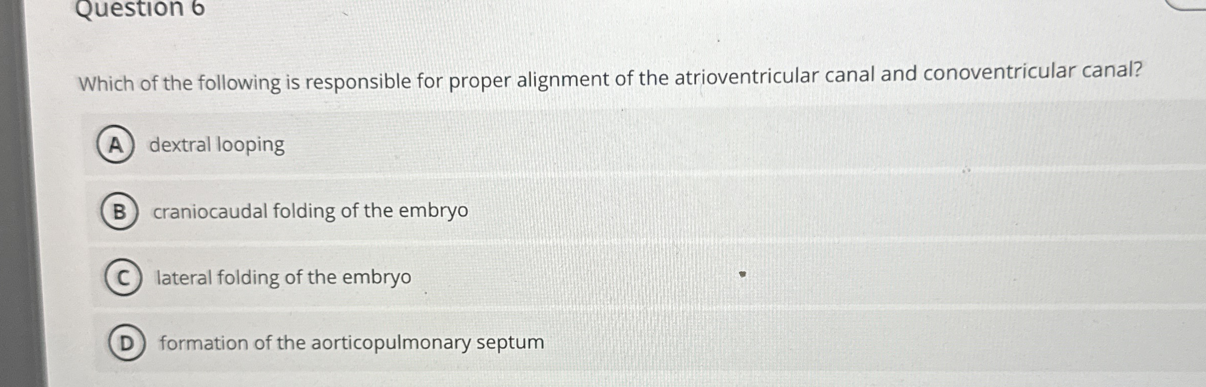 Solved Question 6Which of the following is responsible for | Chegg.com