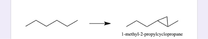 Solved 1-methyl-2-propylcyclopropane | Chegg.com