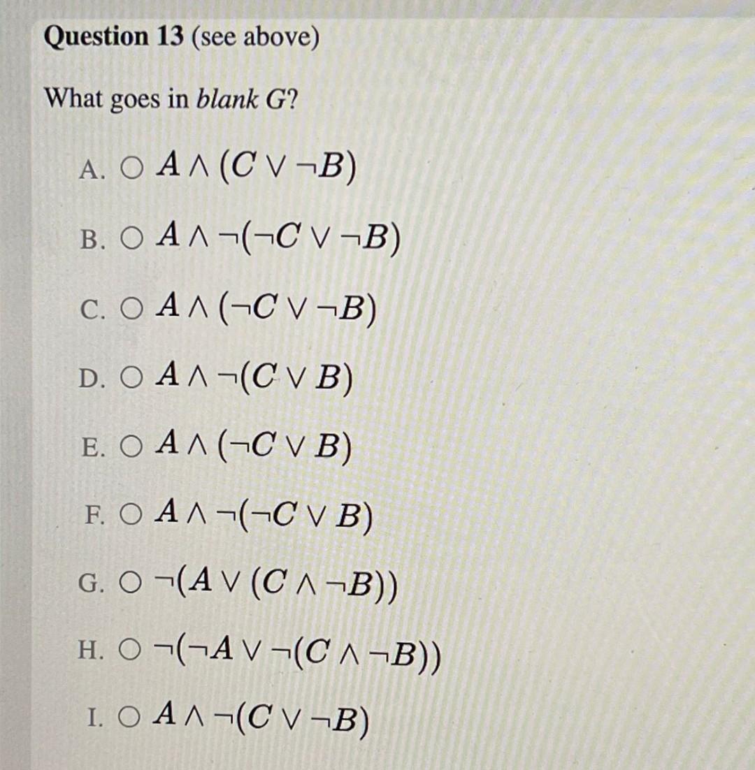 Solved Consider the following proof that (A → BAC = AA-(C+B) | Chegg.com