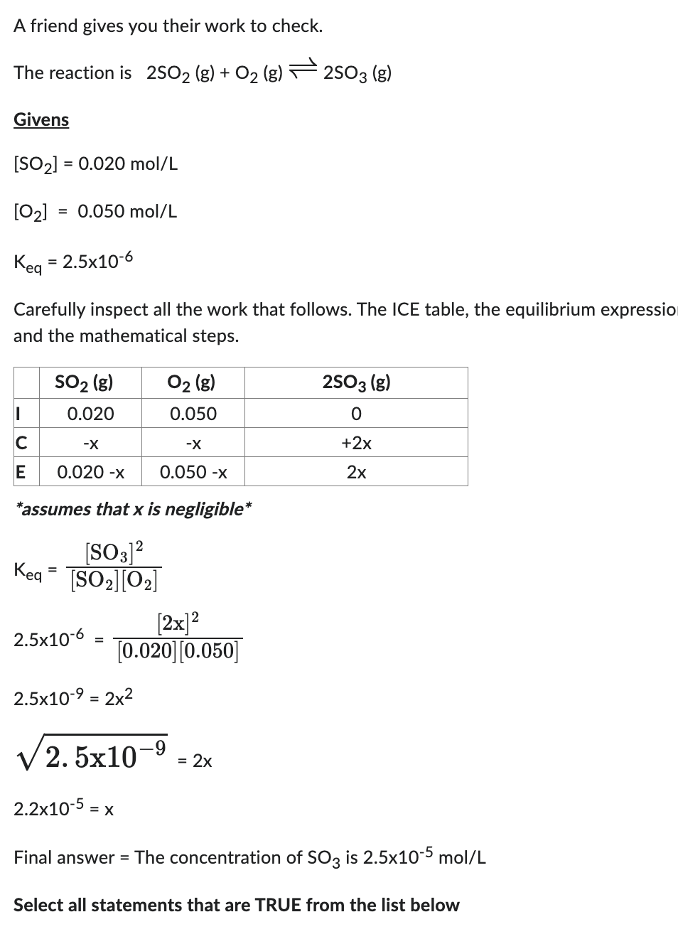 Solved Select all statements that are TRUE from the list | Chegg.com