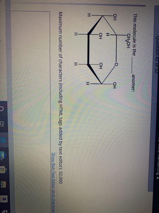 Solved Question 42 от 52 elaine 2 This molecule is the_ | Chegg.com