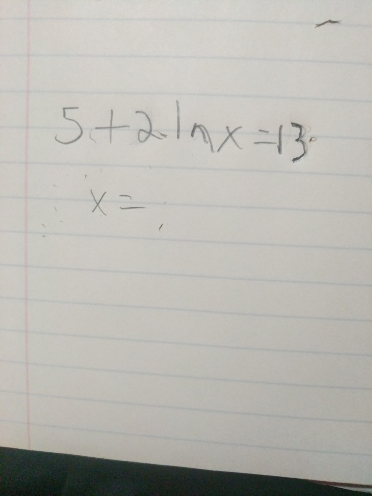 Solved 5+2 lax=13 | Chegg.com