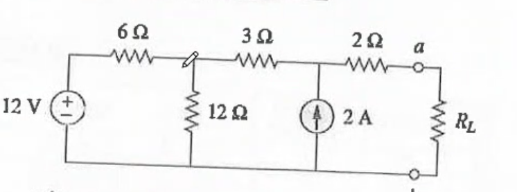 Solved Find the maximum power across RL using maximum power | Chegg.com
