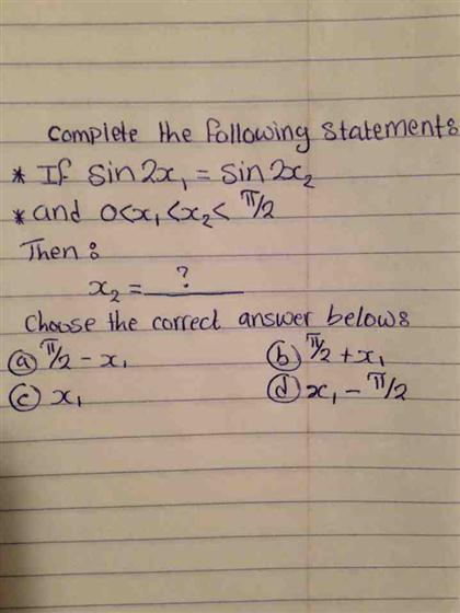 Solved Complete the following statement | Chegg.com