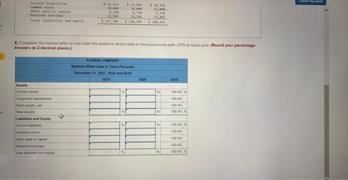 Solved complete the table below to calculate the valance | Chegg.com