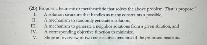 Solved Please solve 2b. please don't generate the answer | Chegg.com