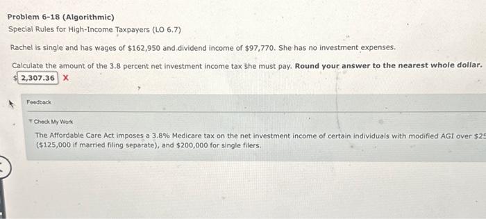 Solved Problem 6-18 (Algorithmic) Special Rules for | Chegg.com