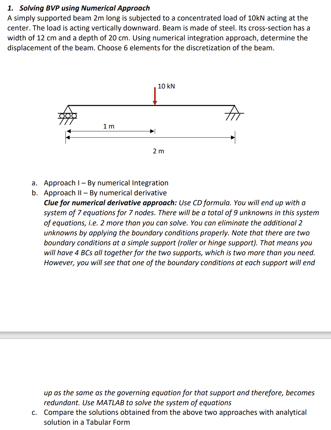 Solved Solving BVP using Numerical ApproachA simply | Chegg.com