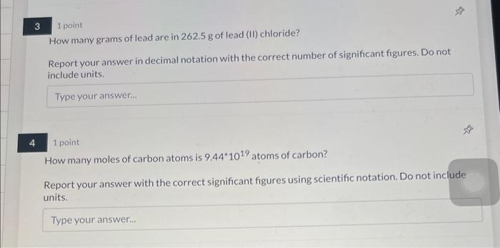 Solved 31 point. How many grams of lead are in 262.5 g of | Chegg.com