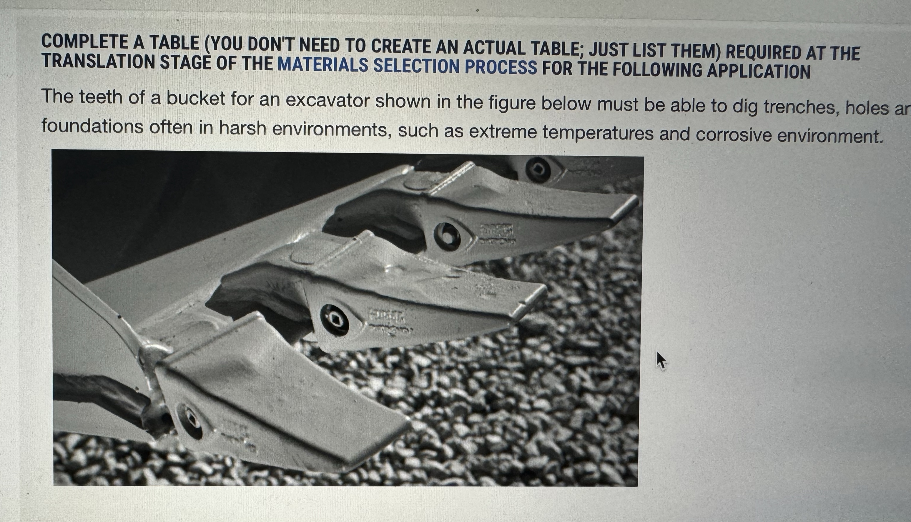 Solved COMPLETE A TABLE (YOU DON'T NEED TO CREATE AN ACTUAL | Chegg.com