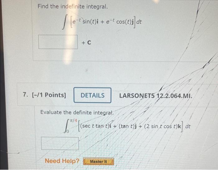 Solved Find the indefinite integral. | Chegg.com