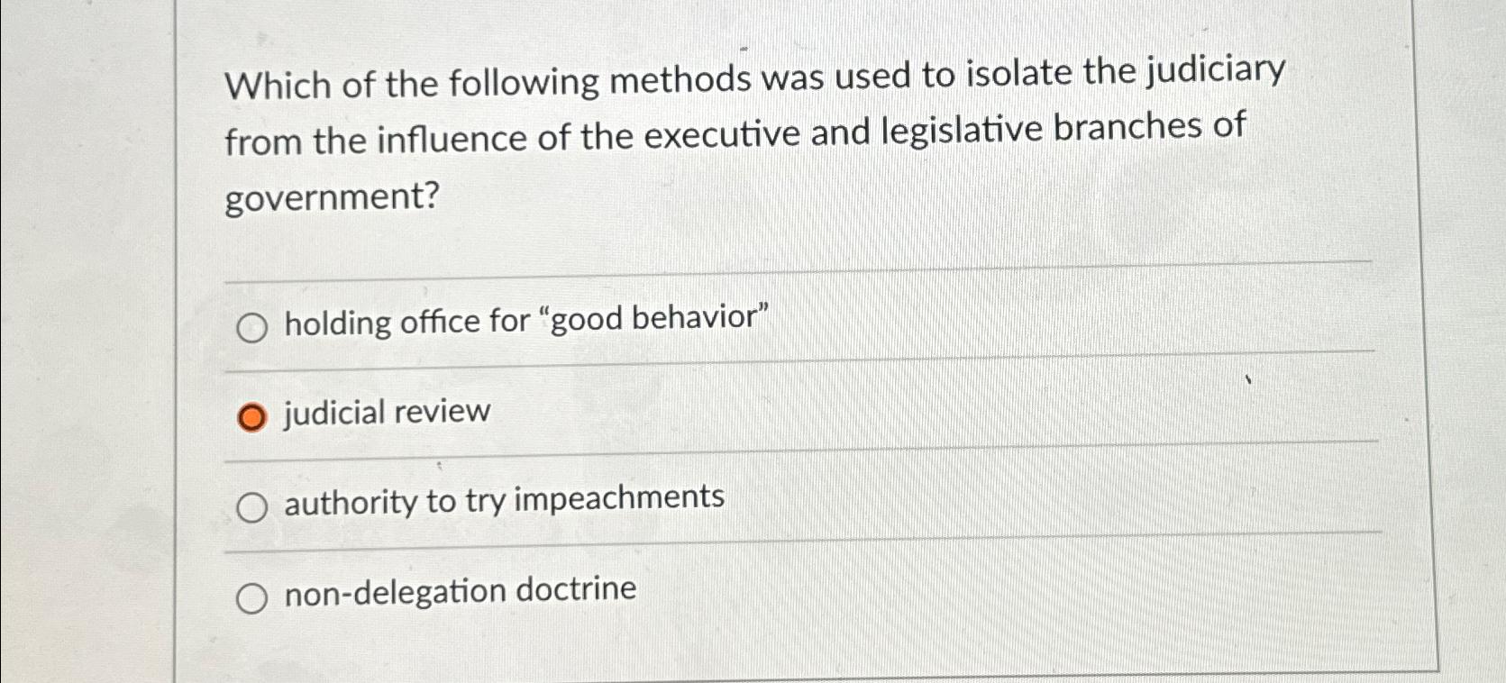 Solved Which of the following methods was used to isolate | Chegg.com