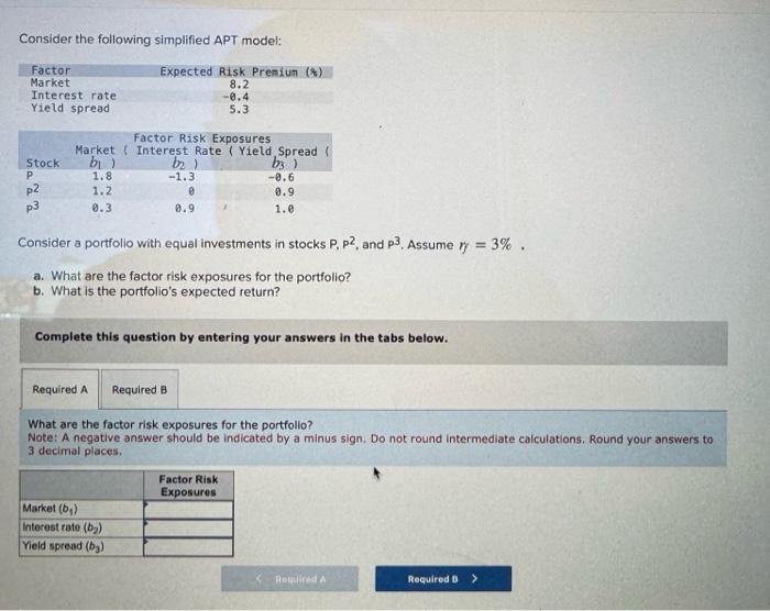Solved Consider the following simplified APT model: Consider | Chegg.com