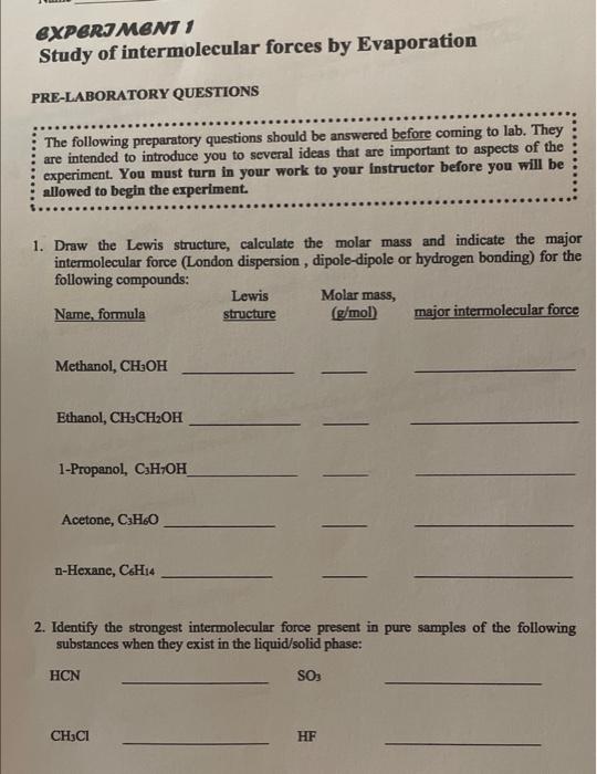 Solved The following preparatory questions should be | Chegg.com