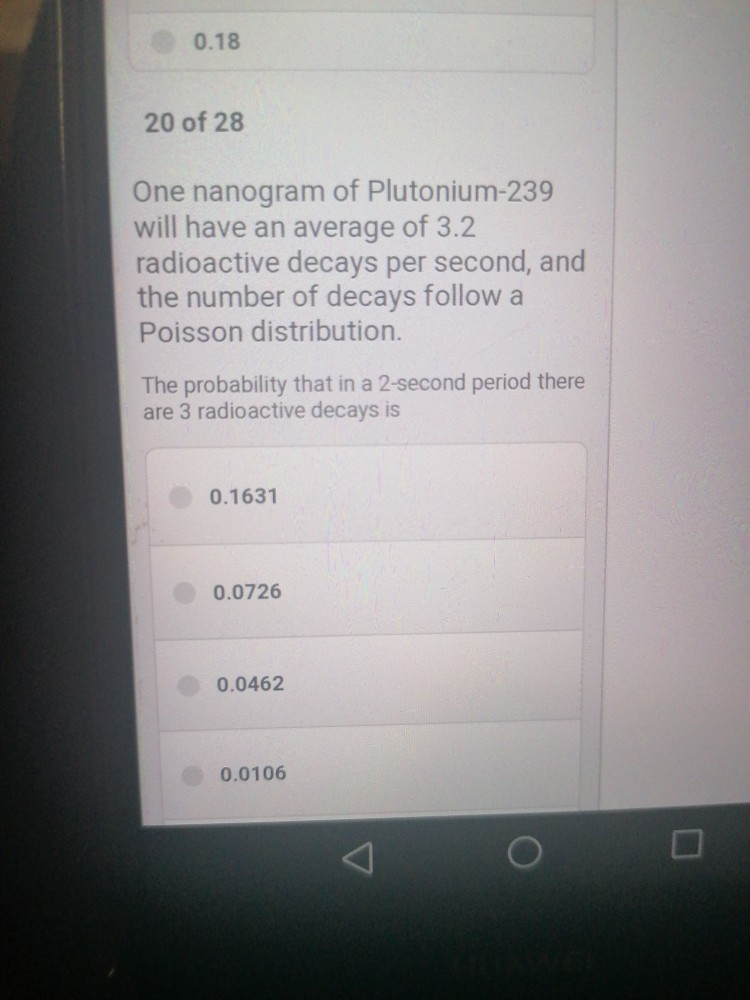 Solved 0.18 20 of 28 One nanogram of Plutonium-239 will have | Chegg.com