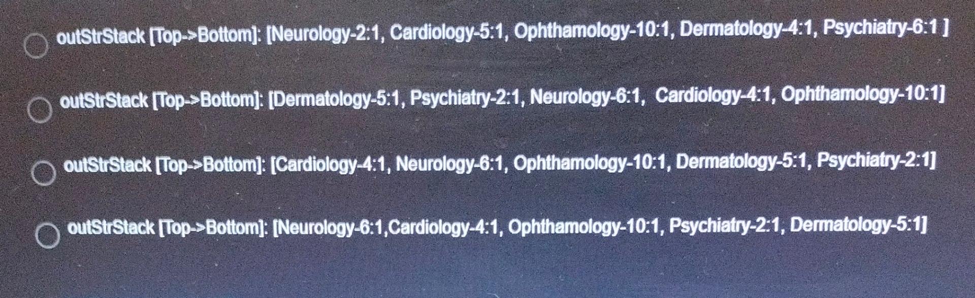 Solved Consider a Stack of Strings as in StrStack and Queue | Chegg.com