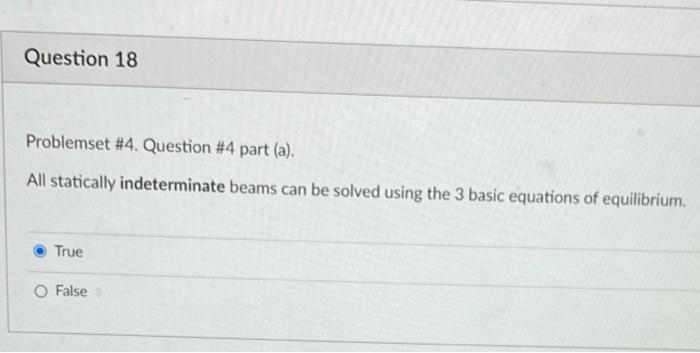 Solved Question 18 Problemset #4. Question #4 part (a). All | Chegg.com