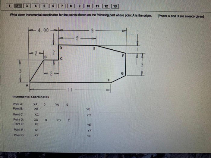 Solved 1 34561BD10 11 12 13 Write down incremental | Chegg.com