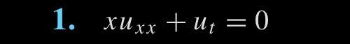 Solved xuxx+ut=0 | Chegg.com
