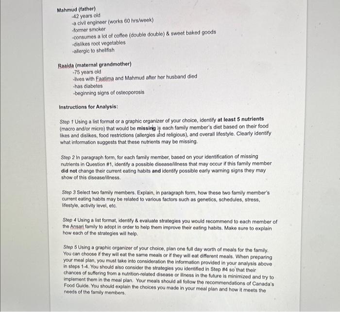 Solved HFA4U Summative Task In this course, you have studied | Chegg.com