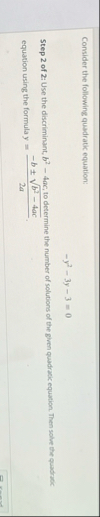 Consider the following quadratic | Chegg.com