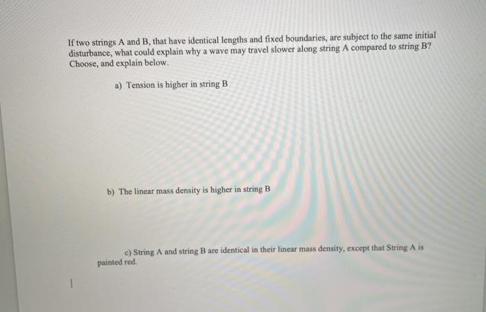 Solved If two strings A and B, that have identical lengths | Chegg.com