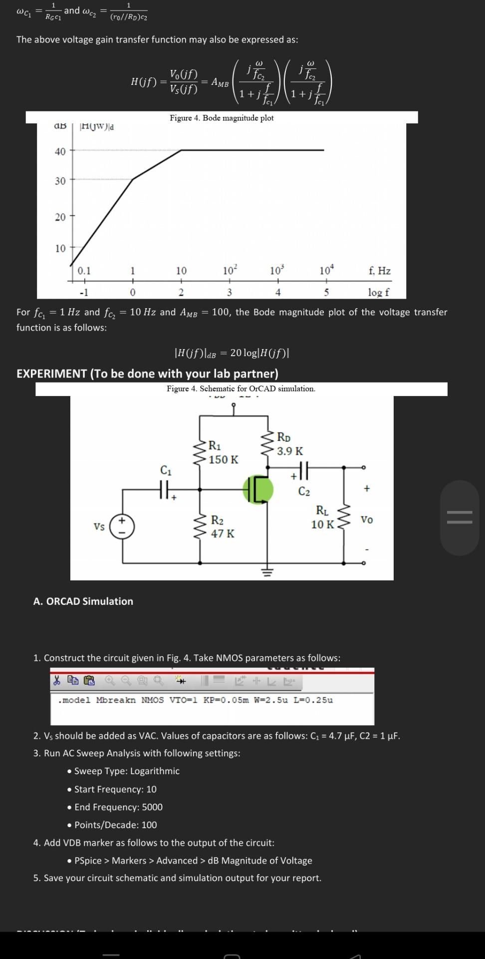 EXPERIMENT (To be done with your lab partner) Figure | Chegg.com