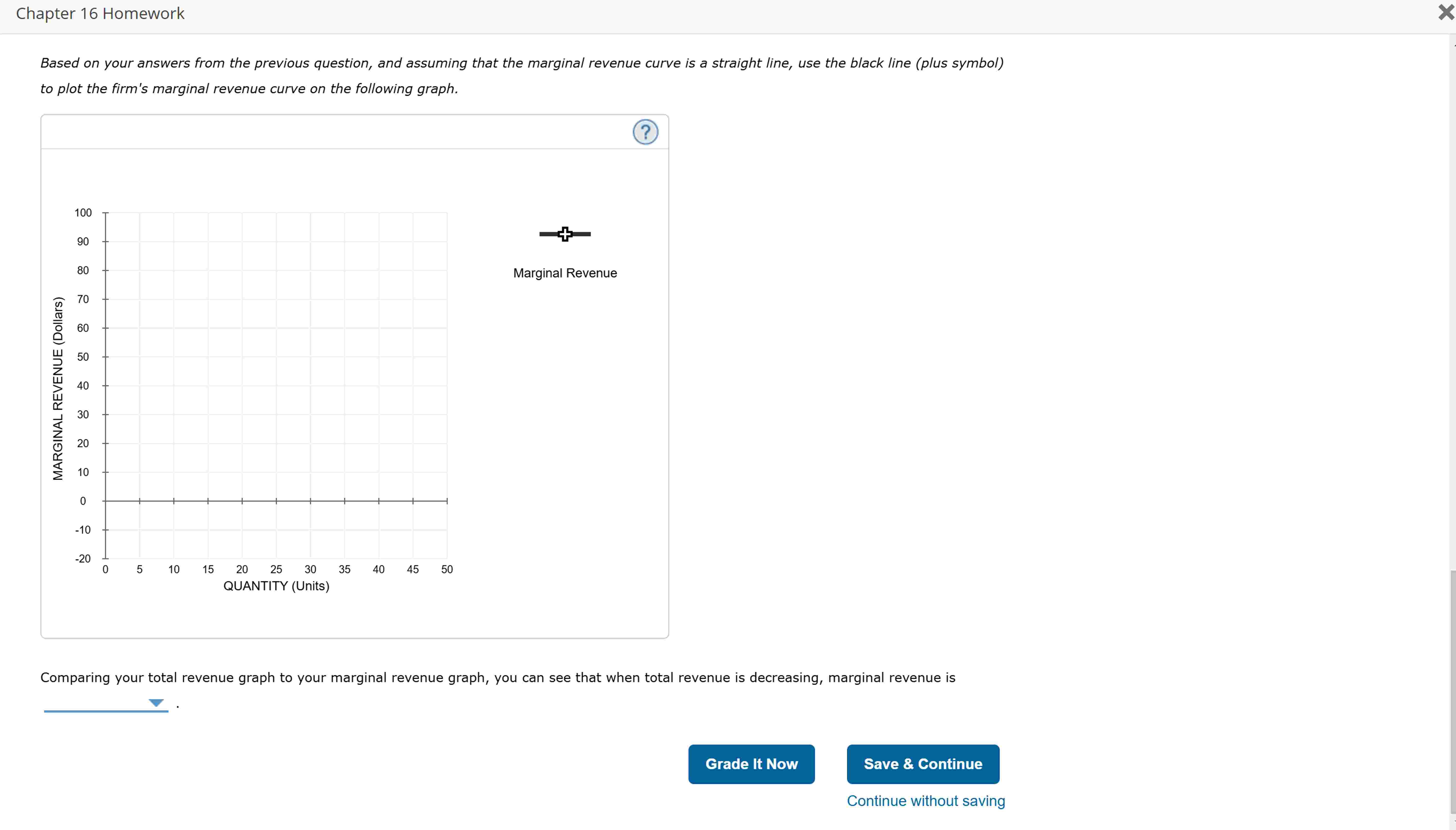 Solved Calculate the total revenue if the firm produces 10 | Chegg.com