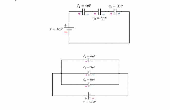 Solved Determine the equivalent capacitance of the following | Chegg.com