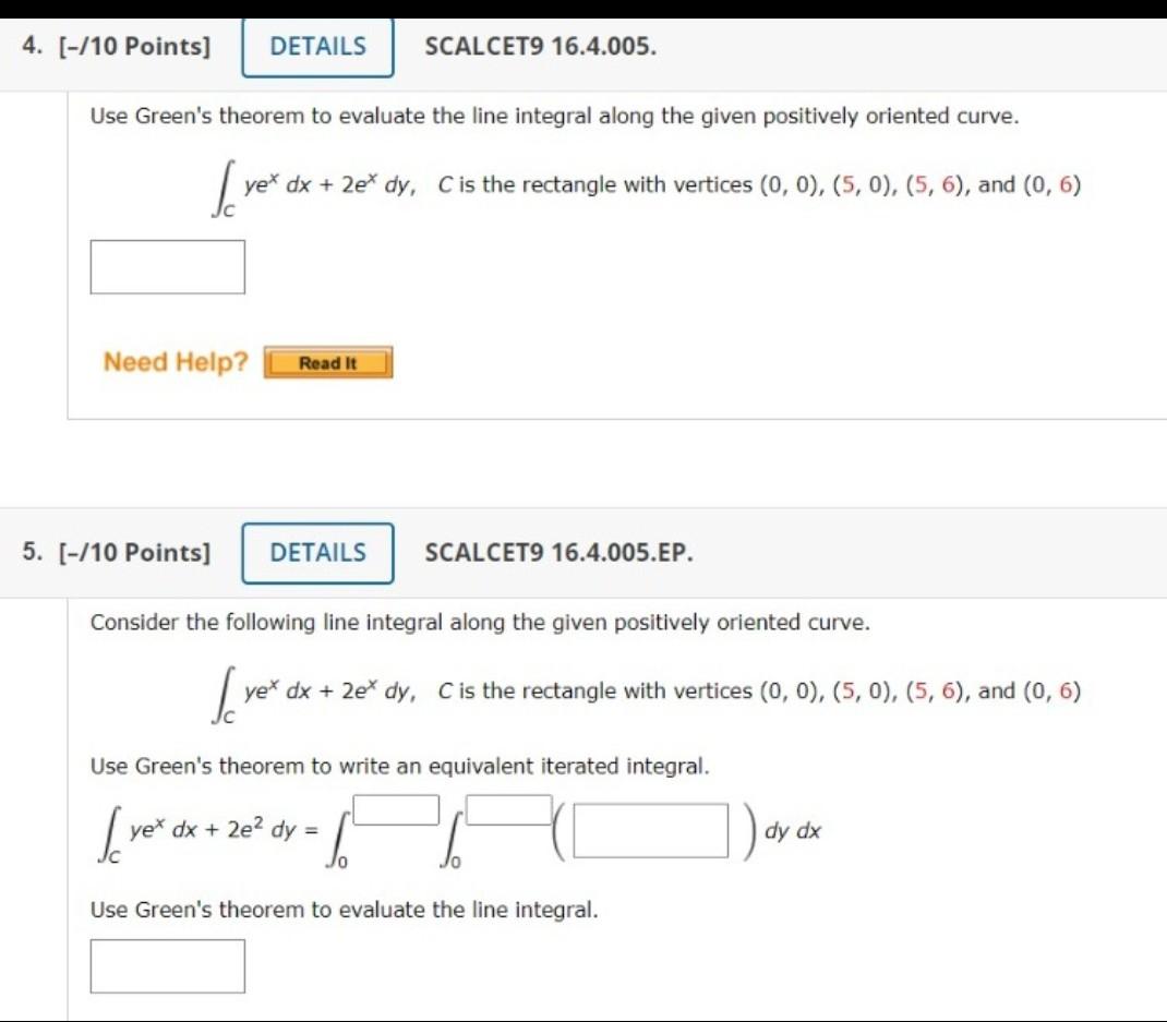 Solved Use Green's theorem to evaluate the line integral | Chegg.com