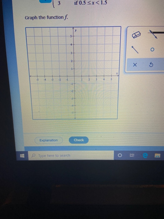 Solved O GRAPHS AND FUNCTIONS Graphing a piecewise-defined | Chegg.com